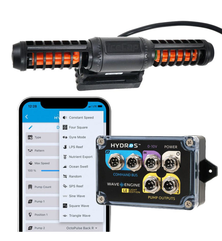 IceCap 2K Gyre Flow Pump With WaveEngine LE WiFi Controller - ReefBum